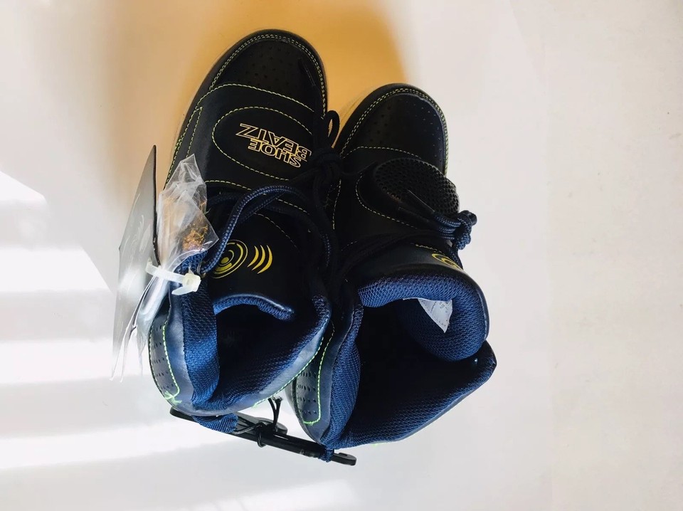 Shoe Beatz Rechargeable Boy’s Athletics Bluetooth Wireless Speaker Blue ...