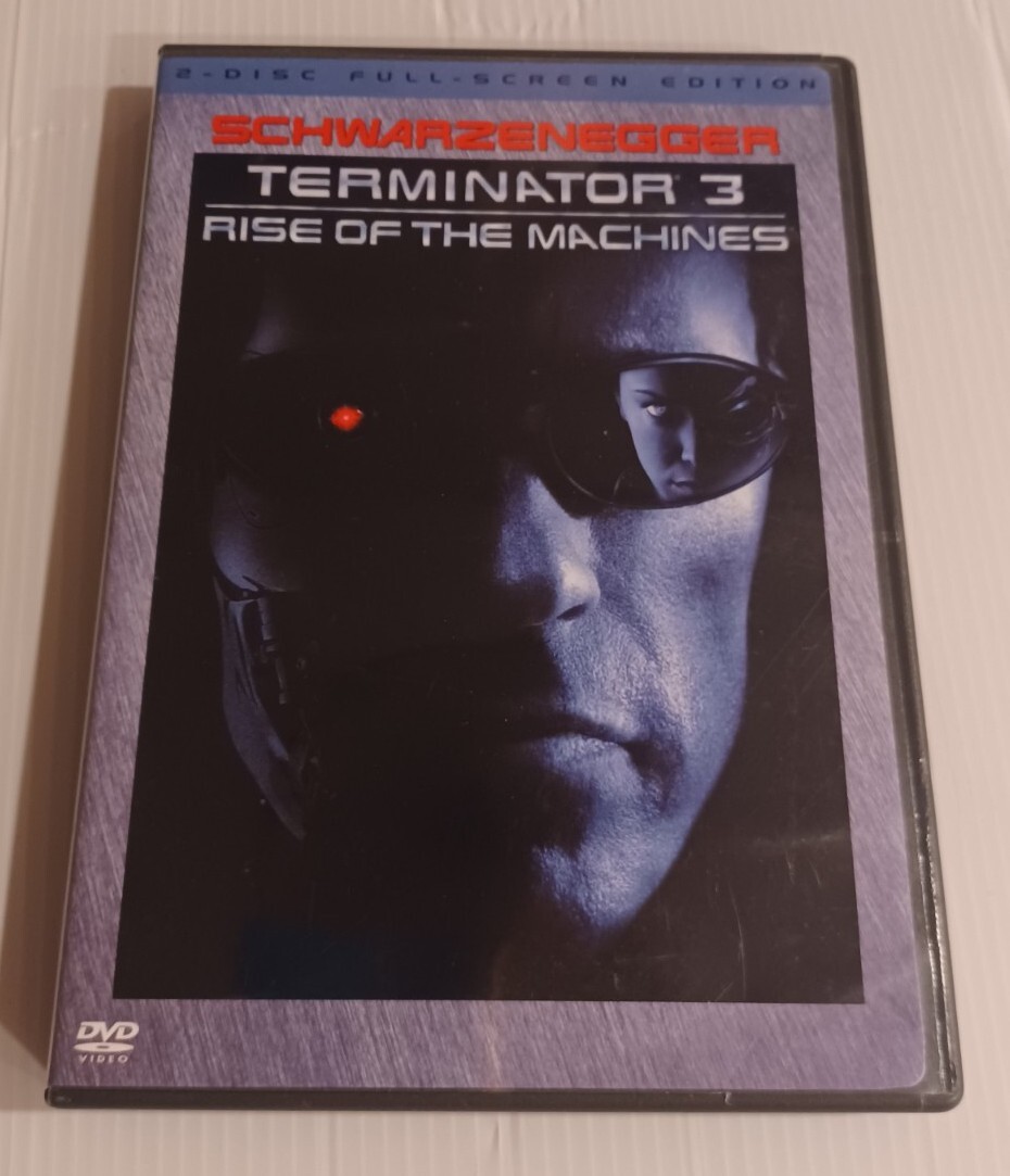 Terminator 3 Full Screen Edition 2 Disc DVD Rise of The Machines Warner ...
