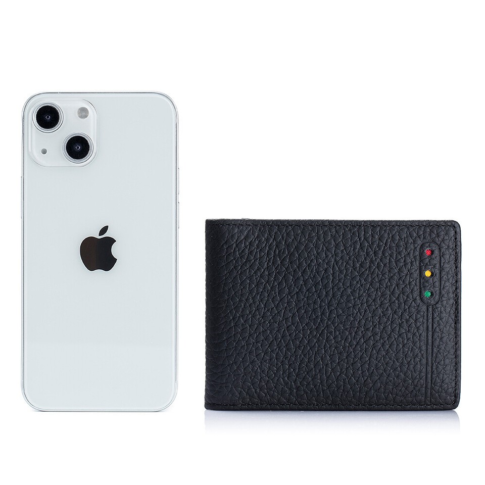 Women Men Slim Leather Wallet Business Card Case Driver's License ...