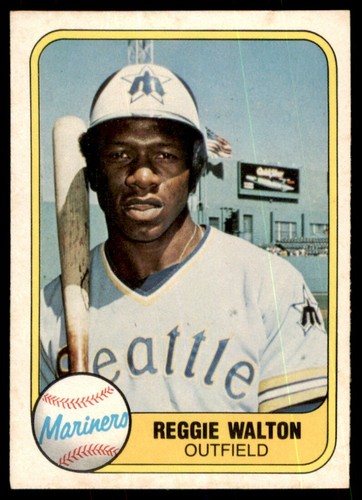1981 Fleer #609 Reggie Walton Rookie duF52X | eBay