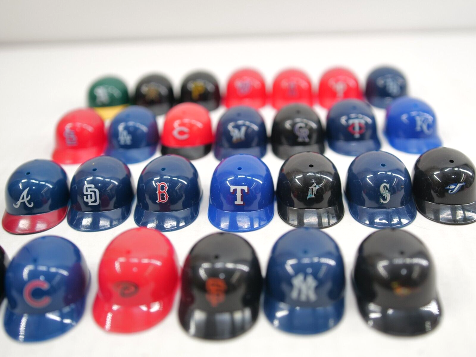 Lot of 27 Vintage Gumball Machine Mini Baseball Caps/Helmets MLB | eBay
