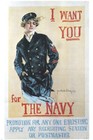 VINTAGE "I WANT YOU FOR THE NAVY" Women Military Enlisting poster 12x18 ...