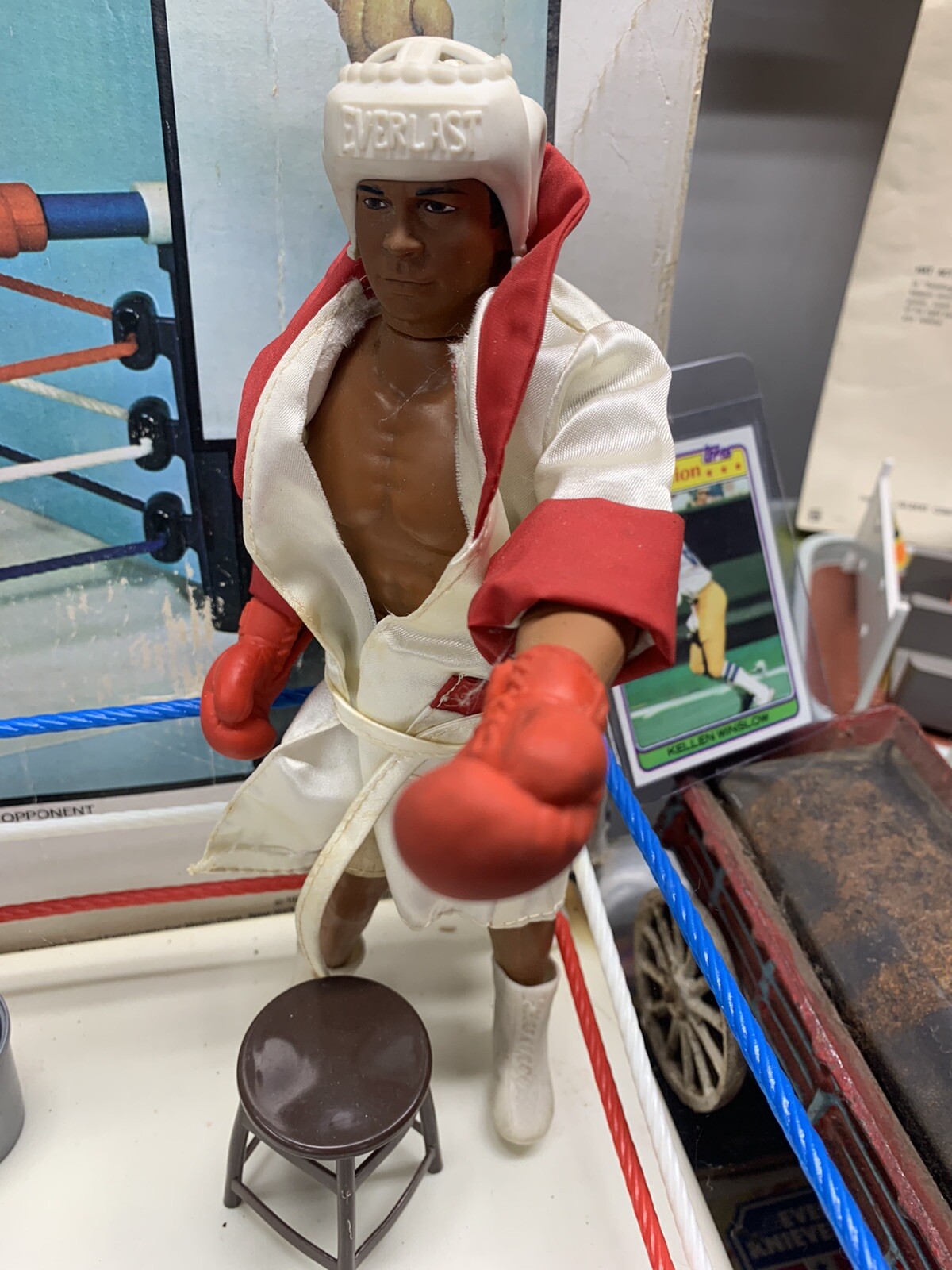 vintage muhammad ali’s boxing ring mego playset with figures🔥🔥🔥 | eBay