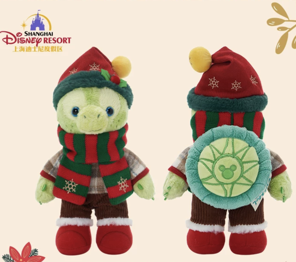 Disney authentic 2023 Christmas Olu Mel plush 9inches disneyland ...