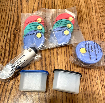 Lot of 6 Vintage Minis & Tupperware Refrigerator Magnets Cute & Rare ...