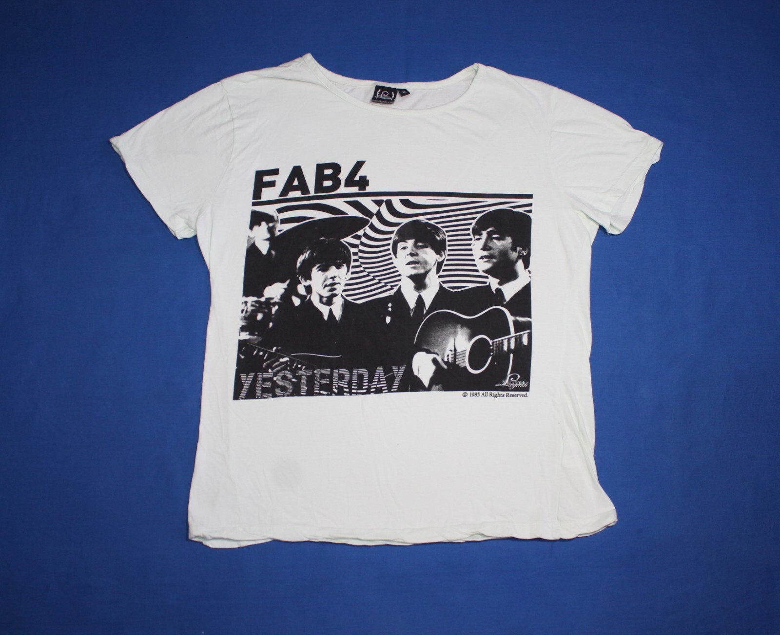 80s Vintage 1985 The Fab Four Shirt Yesterday Rock Ba… - Gem