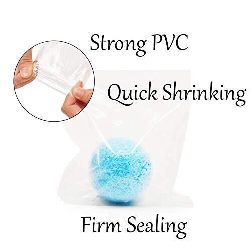Shrink Wrap Bags 6x6 Inches PVC Heat Shrink Wrap Bags 200pcs Clear ...