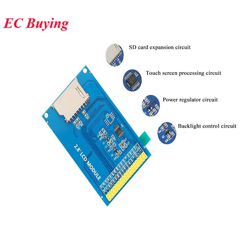 TFT Touch LCD Display Module ILI9341 ILI9486 240x320 320x480 Arduino ...