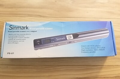 Portable Wand Scanner Document Scanner Handheld Scanner ps-u1 | eBay