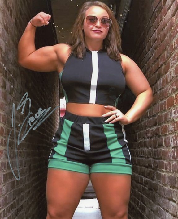 Jordynne Grace autographed 8x10 WWE Impact AEW 3 Sexy Hot In Person ...