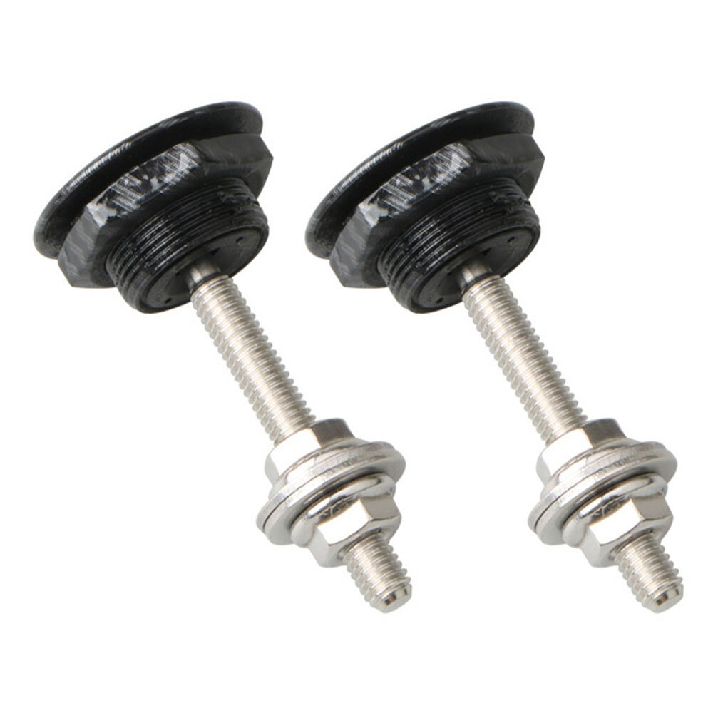 Carbon Fiber Quick Release Push Button Hood Pins Bonnet Lock Clip ...