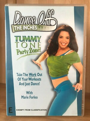 DANCE OFF THE INCHES ~ TUMMY TONE PARTY ZONE ~ PAL DVD | eBay Australia