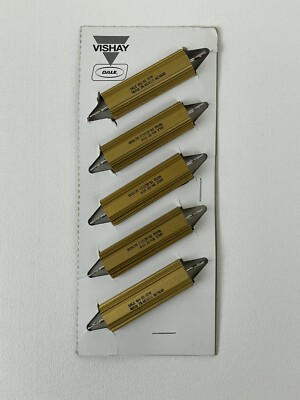 (Qty 5) Dale RH-50 400-ohm 50W 1% Wire-wound Resistor - Mexico - MC9830 ...