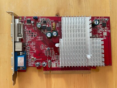 Scheda Video Amd Ati Radeon X550 256mb Gddr2 Dvi Vga S-video | eBay