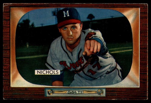 1955 Bowman #72 Chet Nichols VG Braves ID:57335 | eBay