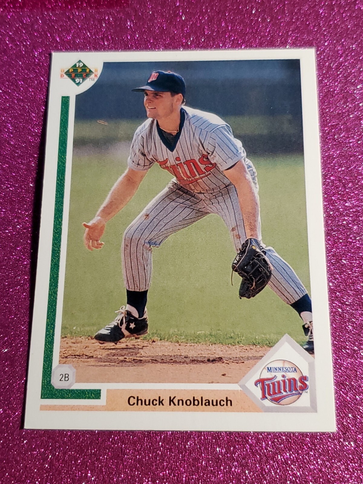1991 Upper Deck Baseball #40 Chuck Knoblauch Minnesota Twins Rookie RC ...