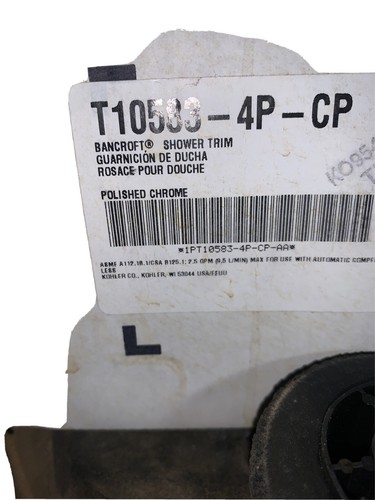 Kohler K-T10583-4-CP Bancroft Rite-Temp Pressure-Balancing Shower ...