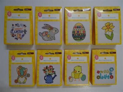 Mini Easter Cross Stitch Kit (Choice of 8) | eBay UK