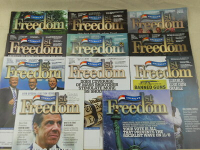 Lot of 11 - America's First Freedom - NRA Magazine - January - November ...
