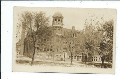 Real Photo Postcard Post Card Denison Iowa Ia High School | eBay