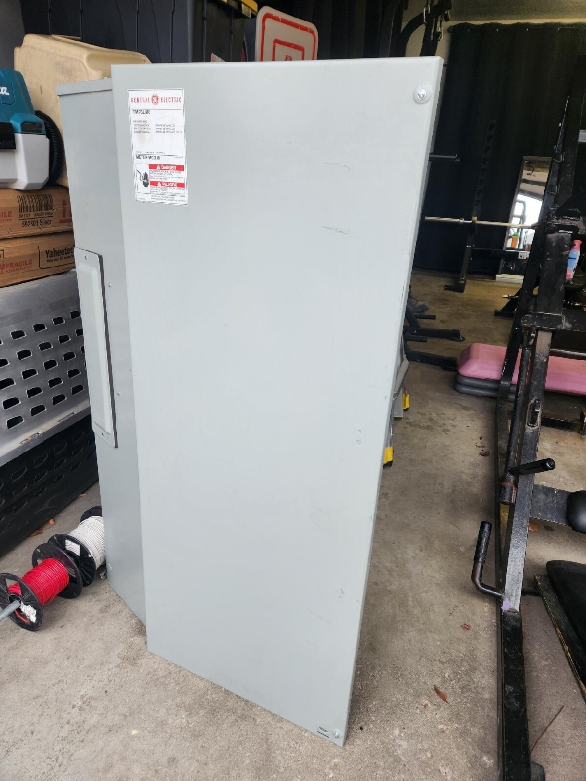 GE TMP3L8R Modular Metering, 800A, Main Lug Enclosure, 100kA, 208Y/120 ...