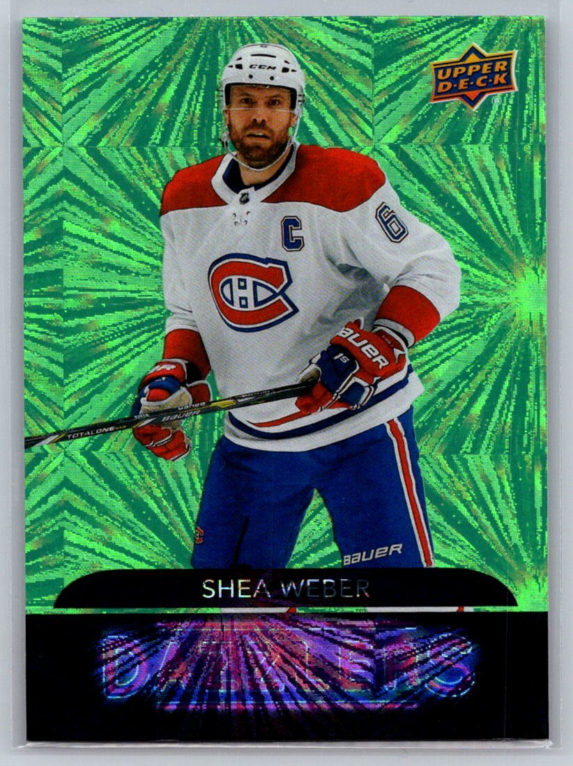 2020 Upper Deck #DZ-74 Shea Weber Dazzlers Green | eBay
