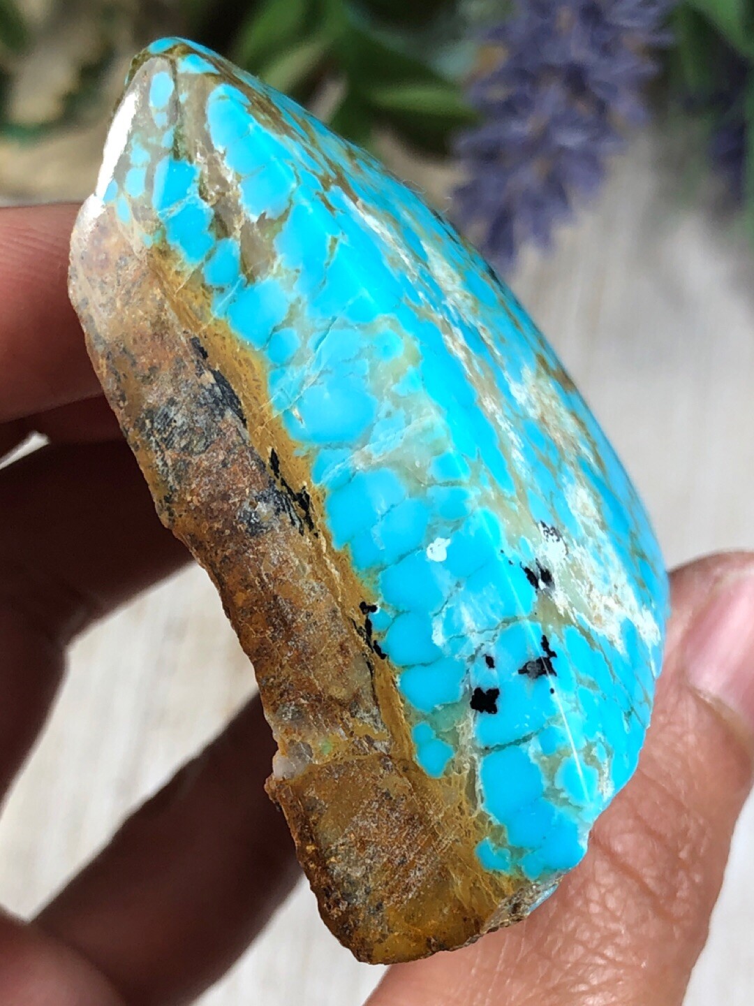 67 Grams Old Stock Kingman Turquoise Rough Specimen | eBay