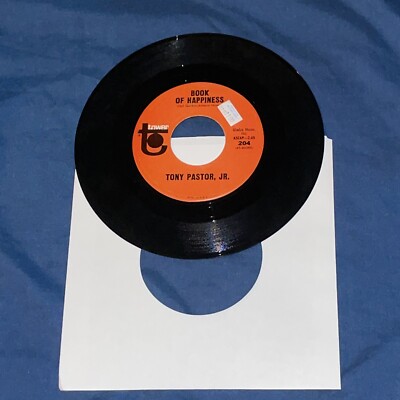 Tony Pastor Jr - I’ll Forgive You / Book of Happiness Rpm 45 | eBay