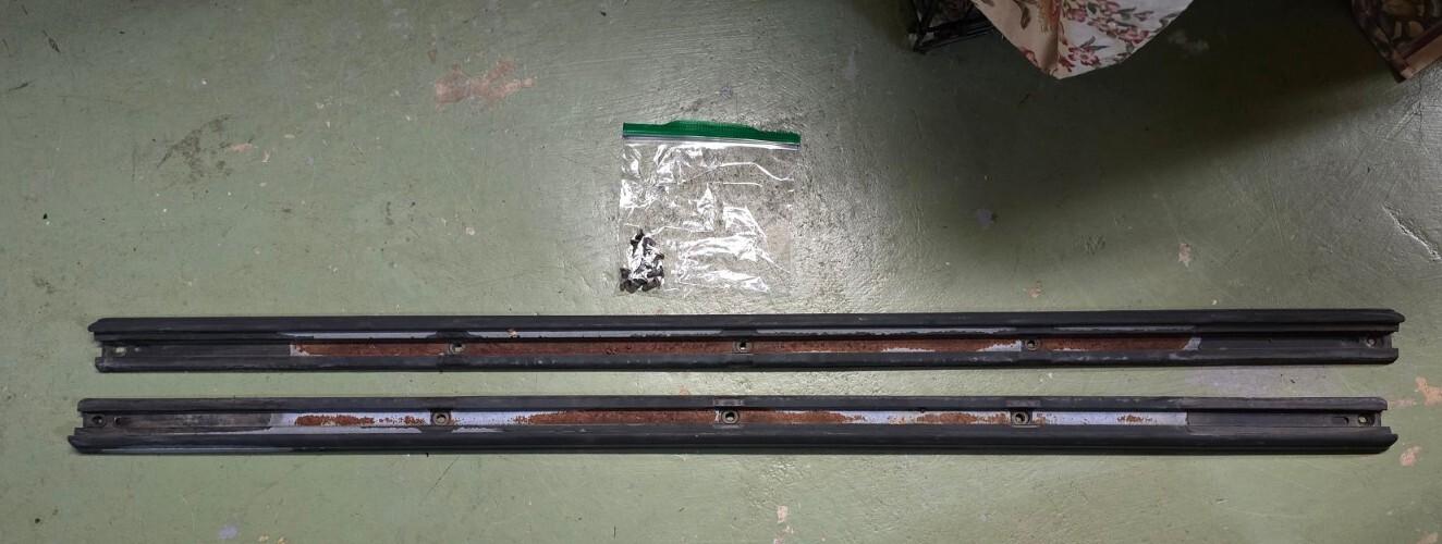 1996-2002 Toyota 4Runner Roof Rack TRACKS CROSS bars rails TORX T25 SS ...