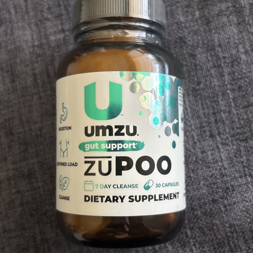Umzu zuPoo Colon Cleanse & Gut Support Supplement - 30 Capsules ...