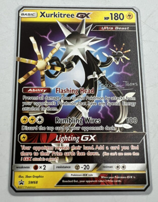 Pokémon TCG Xurkitree GX - SM68 SM Black Star Promo SM68 Holo Promo | eBay