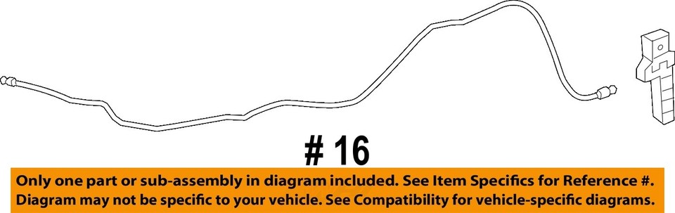 GM OEM 13-22 Cascada Hood Hood Components-Release Handle 13503692 | eBay