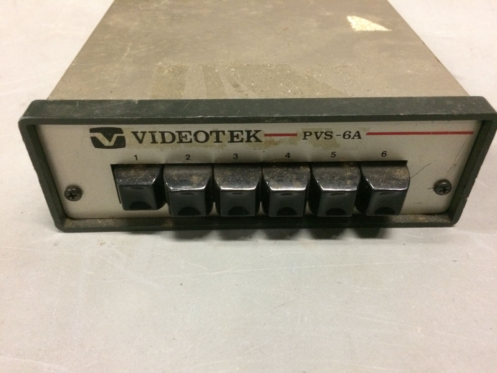 Videotek+Pvs-6a+6+Channel+Passive+Video%2Faudio+Switcher for sale ...