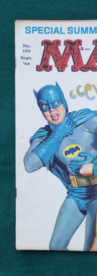 Mad Magazine 1966 Issue 105 Special Batman & Robin Cover RARE | eBay