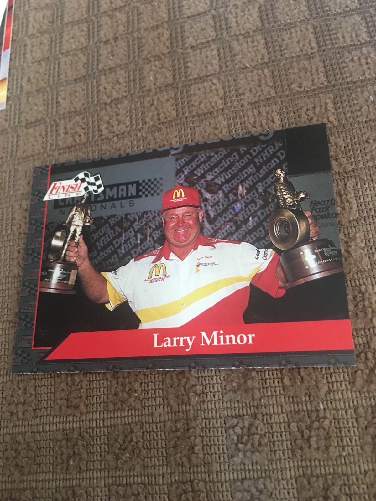 1993 Finish Line NHRA #129 Larry Minor | eBay