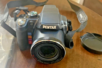 Pentax X90 Digital Bridge Camera 12.1MP CCD 26x 26-676mm Optical Zoom ...