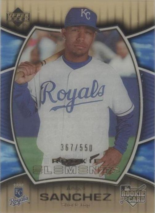 2007 Upper Deck Elements - Rookie Elements Angel Sanchez #232 /550 (RC ...