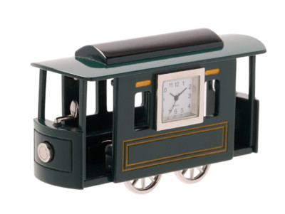 William Widdop Miniature Horloge Vert Carrosse Train 9722 | eBay