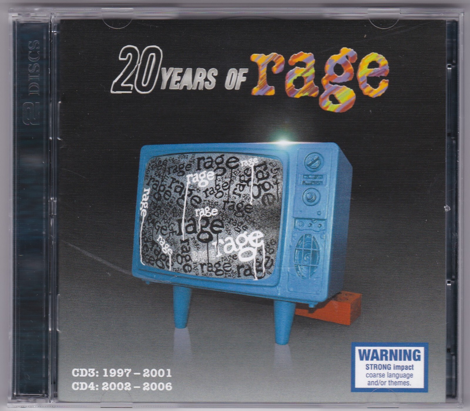 20 Years of Rage - Various 4 X CD Set ABC / Warner Australia Cond for ...