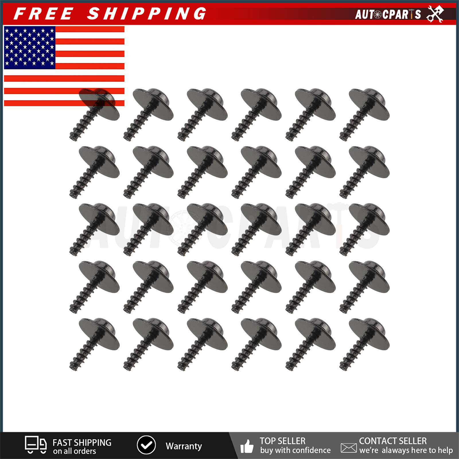 For GM Chevrolet Bolt Fender Liner Screw 11548270 | eBay