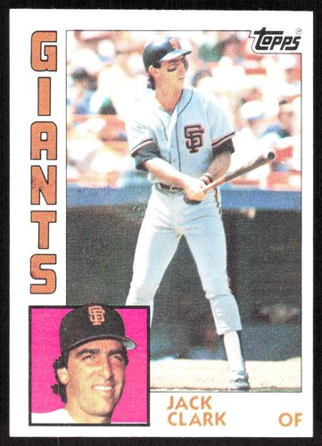 1984 7047A Topps Jack Clark San Francisco Giants #690 | eBay