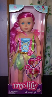 My Life As Shayleigh Posable 18" Doll Pink Hair Blue Eyes NEW | eBay