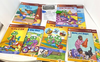 LeapFrog LeapReader W/Green Pen Leap Reader Early Reading Lot Of 10 ...