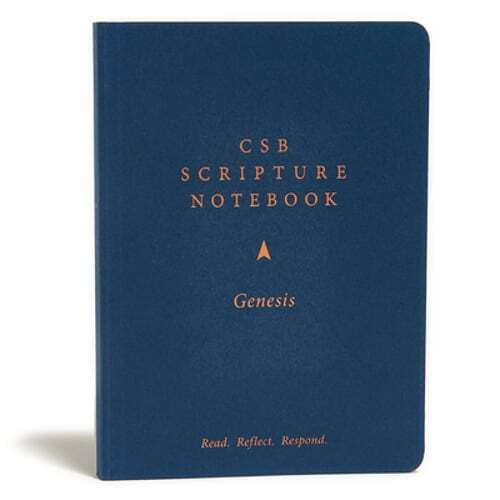CSB Scripture Notebook, Genesis: Read. Reflect. Respond. by Csb Bibles ...