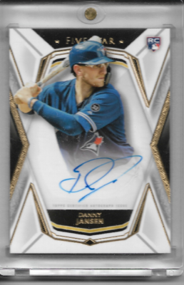 2019 TOPPS DANNY JANSEN FIVE STAR ROOKIE AUTOGRAPH #FSA-DJ NM | eBay