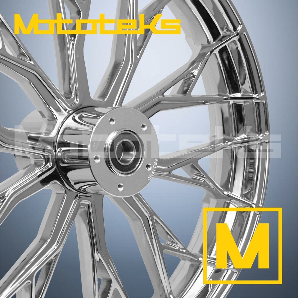 21" 21X3.5 RAIDER MAG WHEEL CHROME FOR HARLEY SOFTAIL MODELS FRONT RIM ...