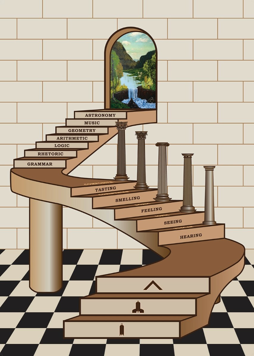 Masonic Winding Staircase