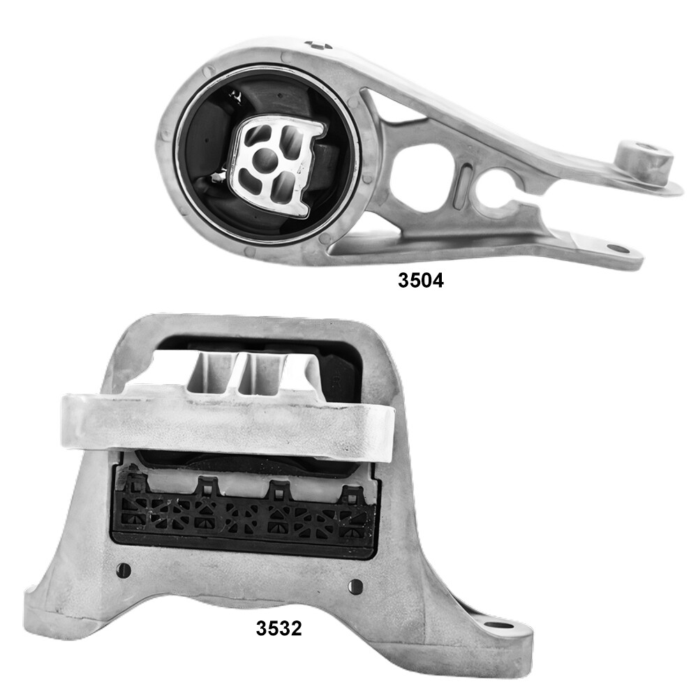 Hyd. Right & Rear Lower Engine Mounts 2PCS For Chevrolet Equinox 20-18 ...