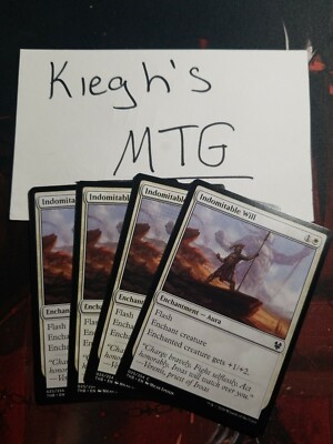 Mtg Indomitable Will x4 | eBay