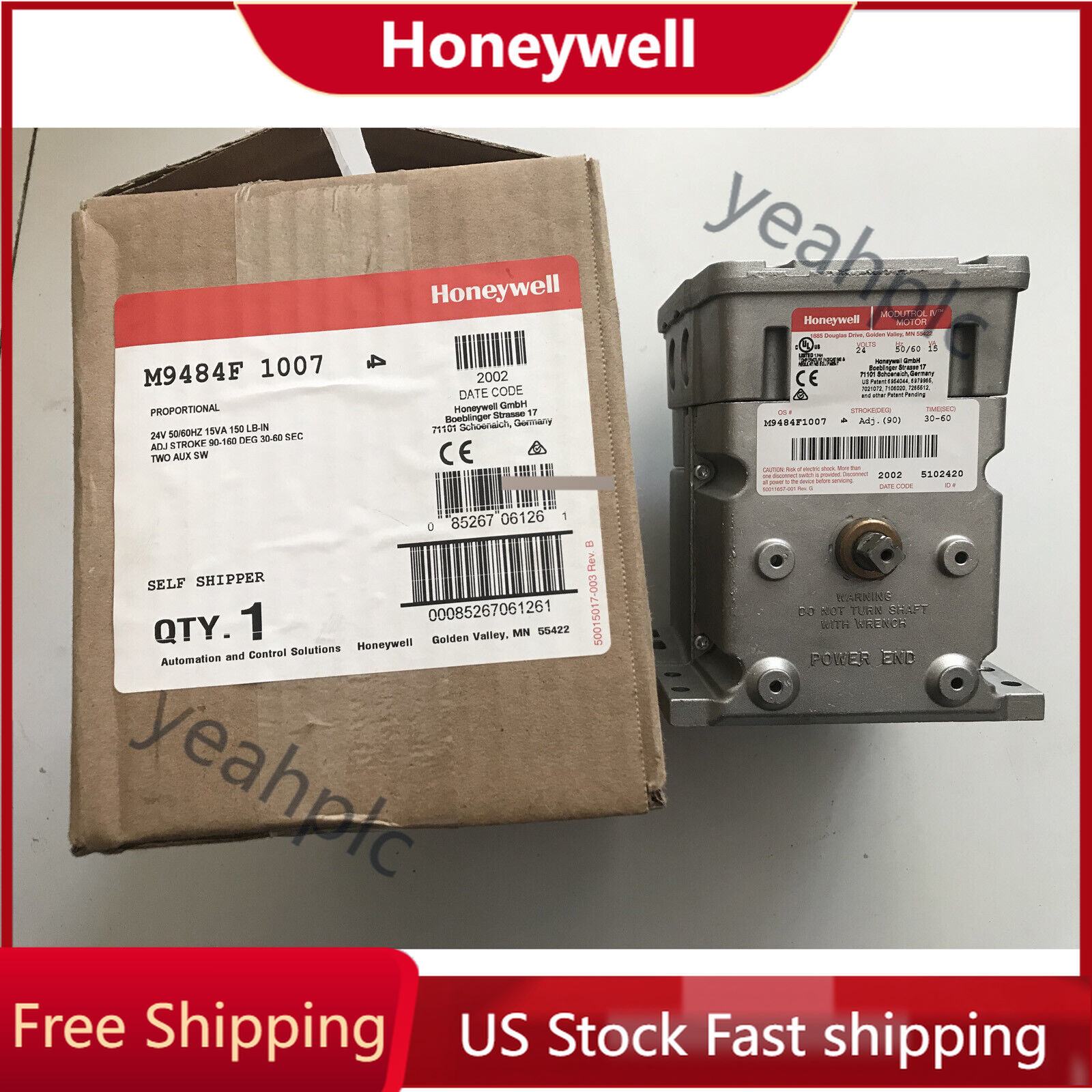 1PC NEW Honeywell M9484F1007 M9484F 1007 Servo actuator FAST SHIP#XR | eBay